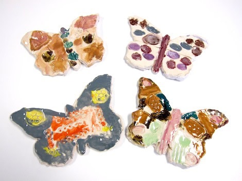 Clay Butterflies for 1st Grade