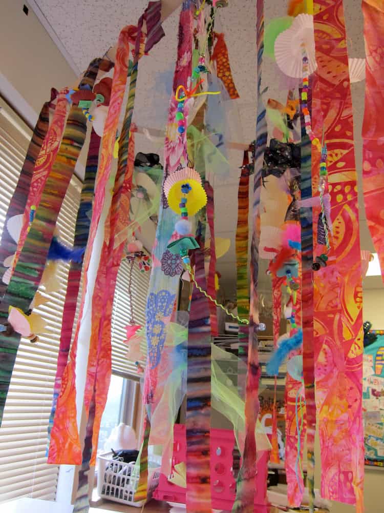 Colorful Mobile for Kids – Art is Basic | An Elementary Art Blog