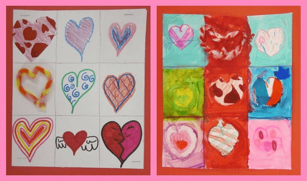 A Page of Hearts (Valentine's Pictures)