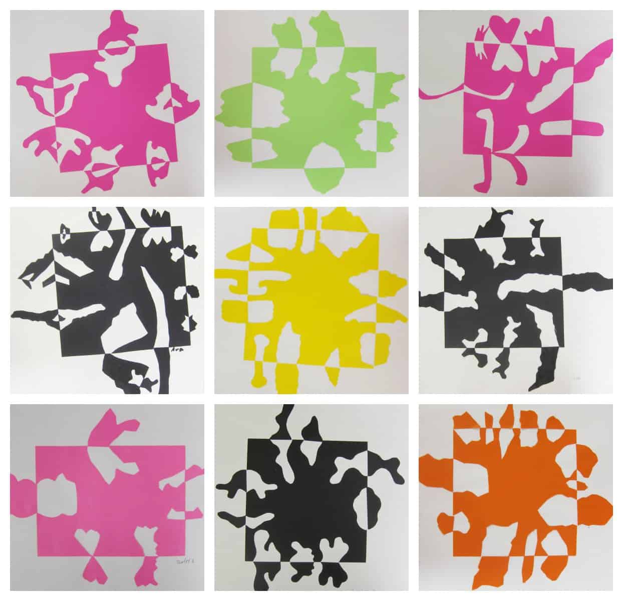 Notan Cut Paper Designs Third Grade Art Is Basic An Elementary Art