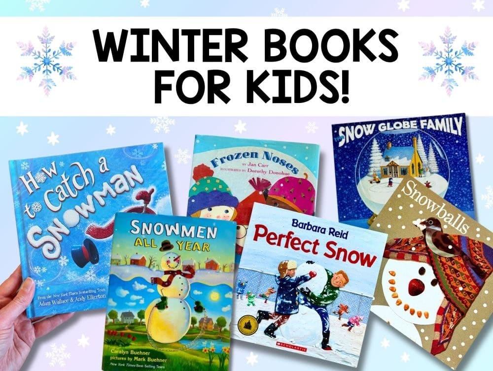 18 Winter Books for Children - Snow, Snowmen, Fun!