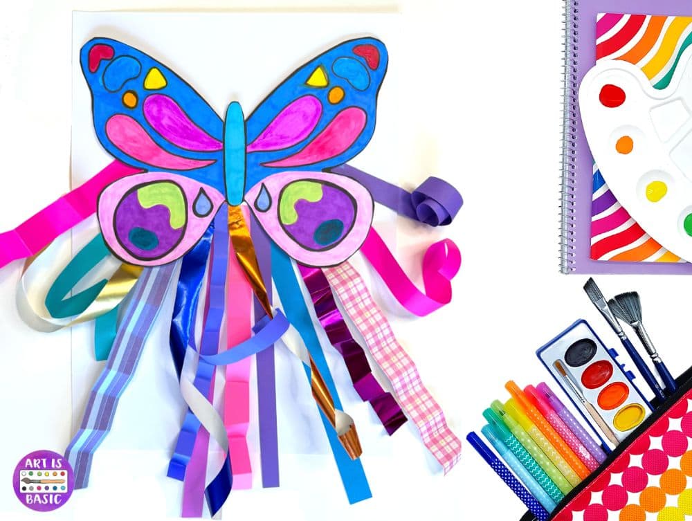 Butterfly Art Project for Kids and Butterfly Books